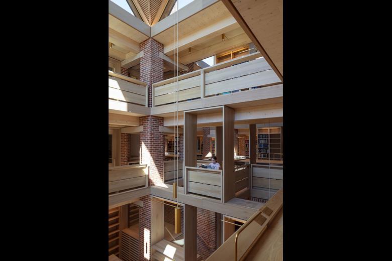 Stirling Prize 2022: the New Library at Magdalene College Cambridge by ...